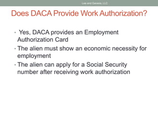 DACA Basics and Renewal | PPT