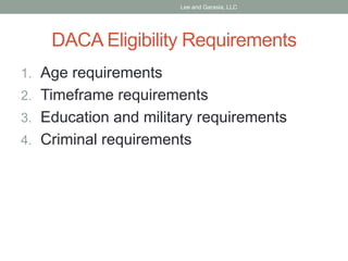 DACA Basics and Renewal | PPT