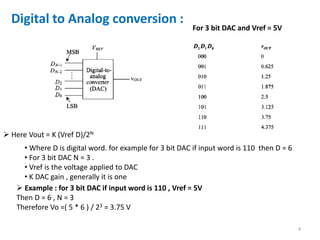 ADC & DAC | PPTX
