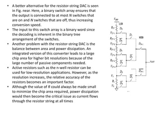 Dac, adc architecture | PPTX