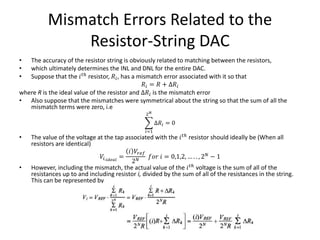 Dac, adc architecture | PPTX
