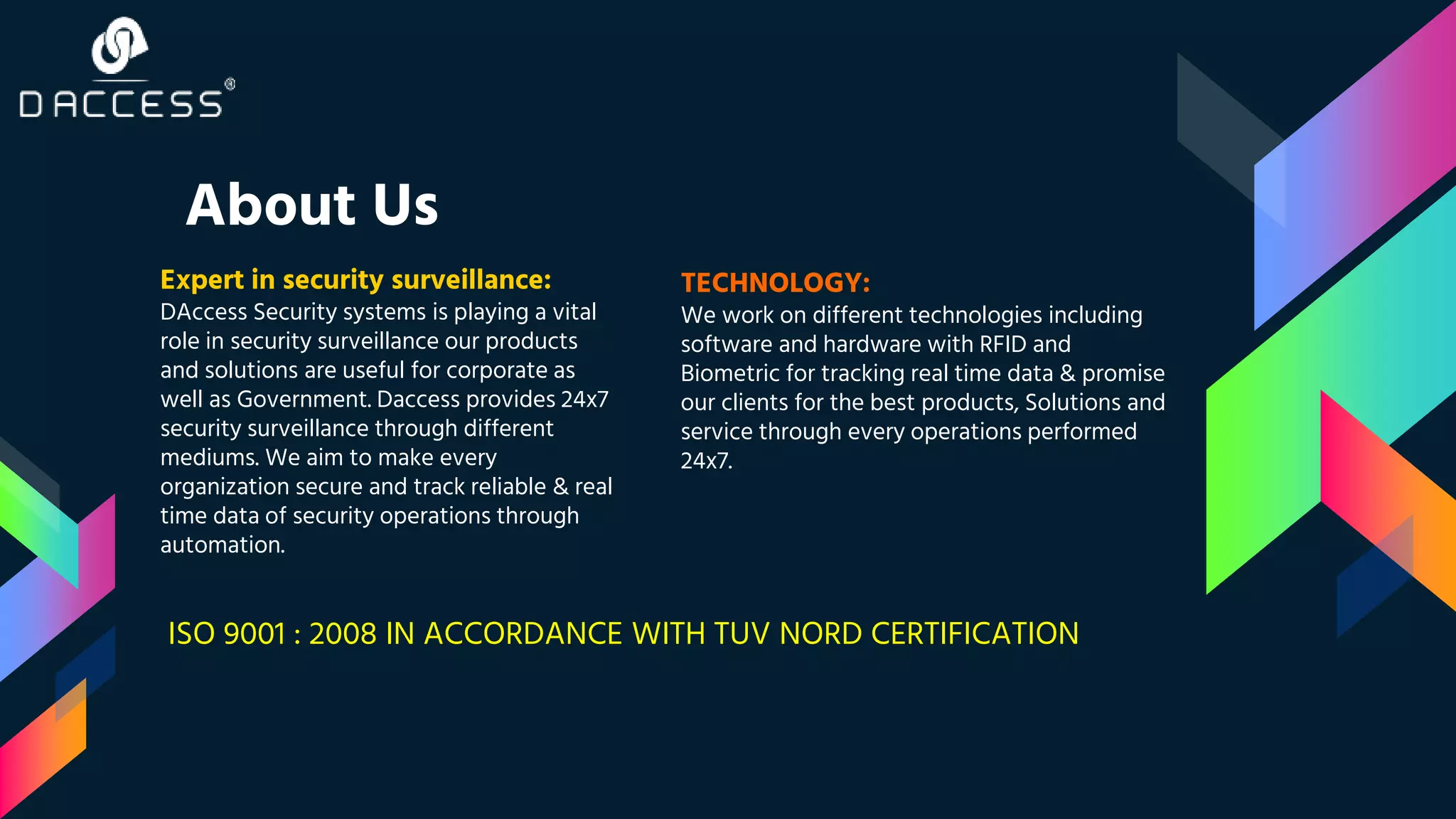 Daccess Corporate PPT 21.0 | PPSX