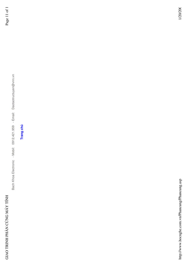 Dac diem cua cac doi main board | PDF