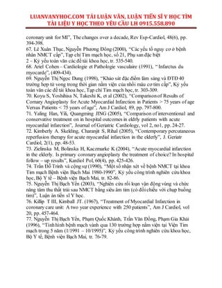 Dac diem lam sang va can lam sang o benh nhan tren 80 tuoi bi nhoi mau ...