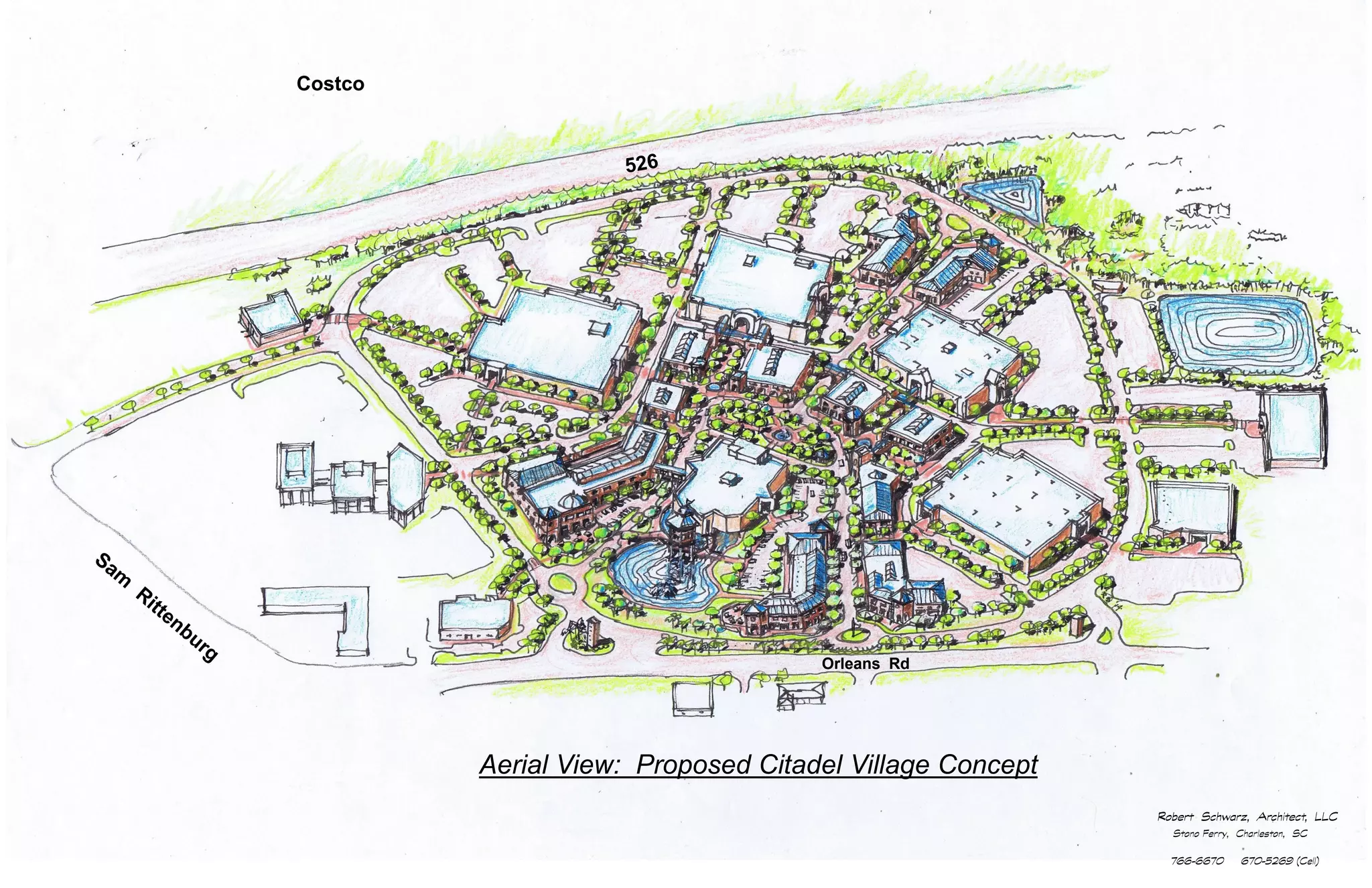 Citadel Village Concept Site Plan | PDF | Retail Property | Real Estate