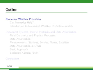 Data Assimilation in Numerical Weather Prediction Models | PDF