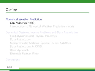 Data Assimilation in Numerical Weather Prediction Models | PDF