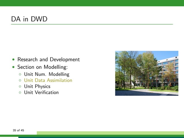 Data Assimilation in Numerical Weather Prediction Models | PDF