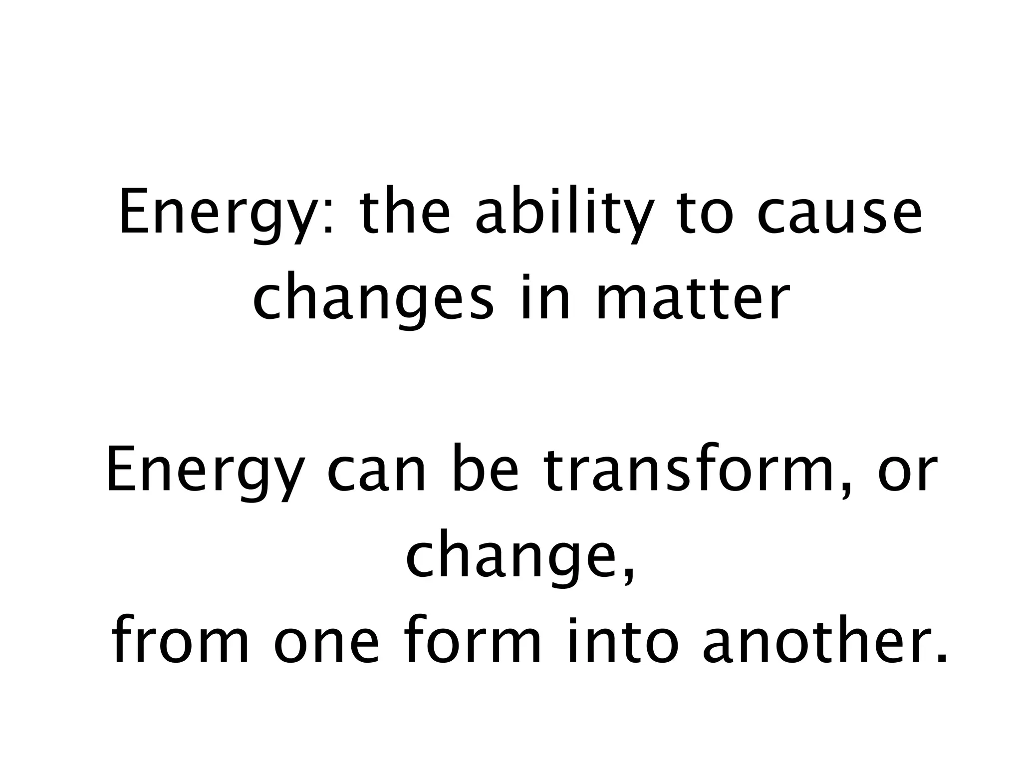 Introduction Energy | PPT
