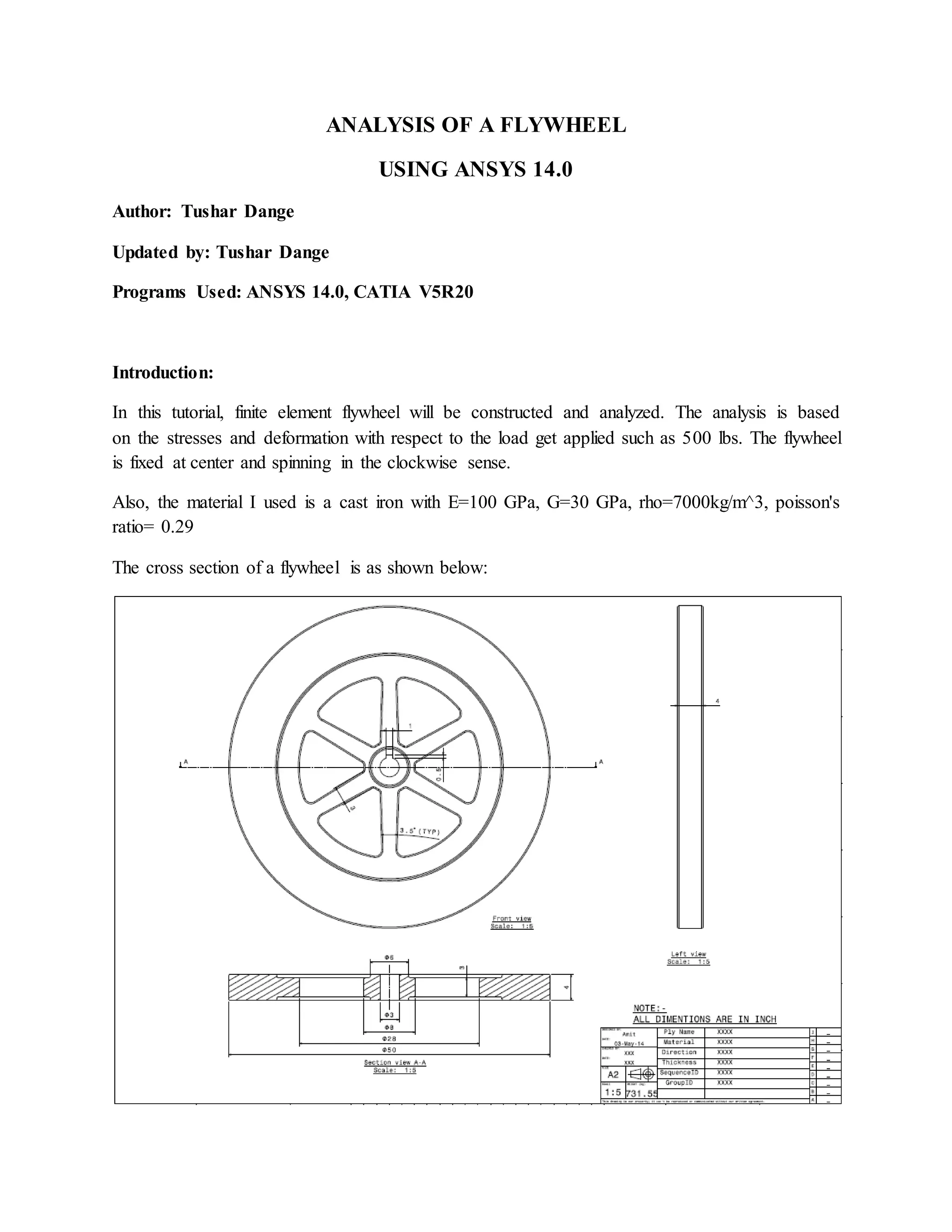 FEA final project | PDF