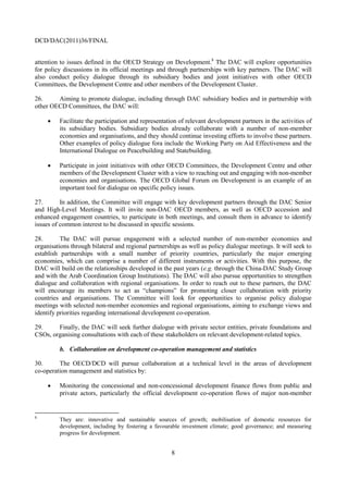 DAC Global Relations Strategy | PDF | Non-Profit Organizations | Industries