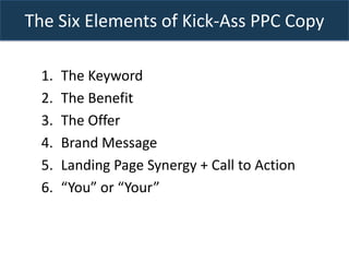 Plug and Play: The LEGO Method for Building and Testing PPC Ads | PPTX