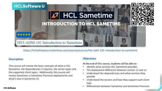 dachnug51 - HCL Sametime Roadmap .pdf | Web Conferencing | Computer Software and Applications