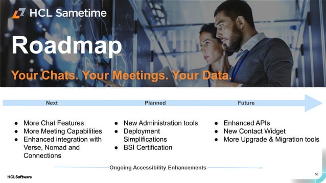 dachnug51 - HCL Sametime Roadmap .pdf | Web Conferencing | Computer Software and Applications