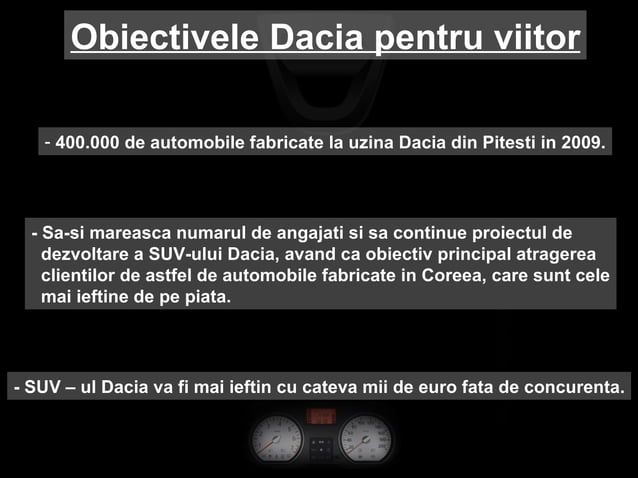 Brandul Dacia | PPT | Free Download