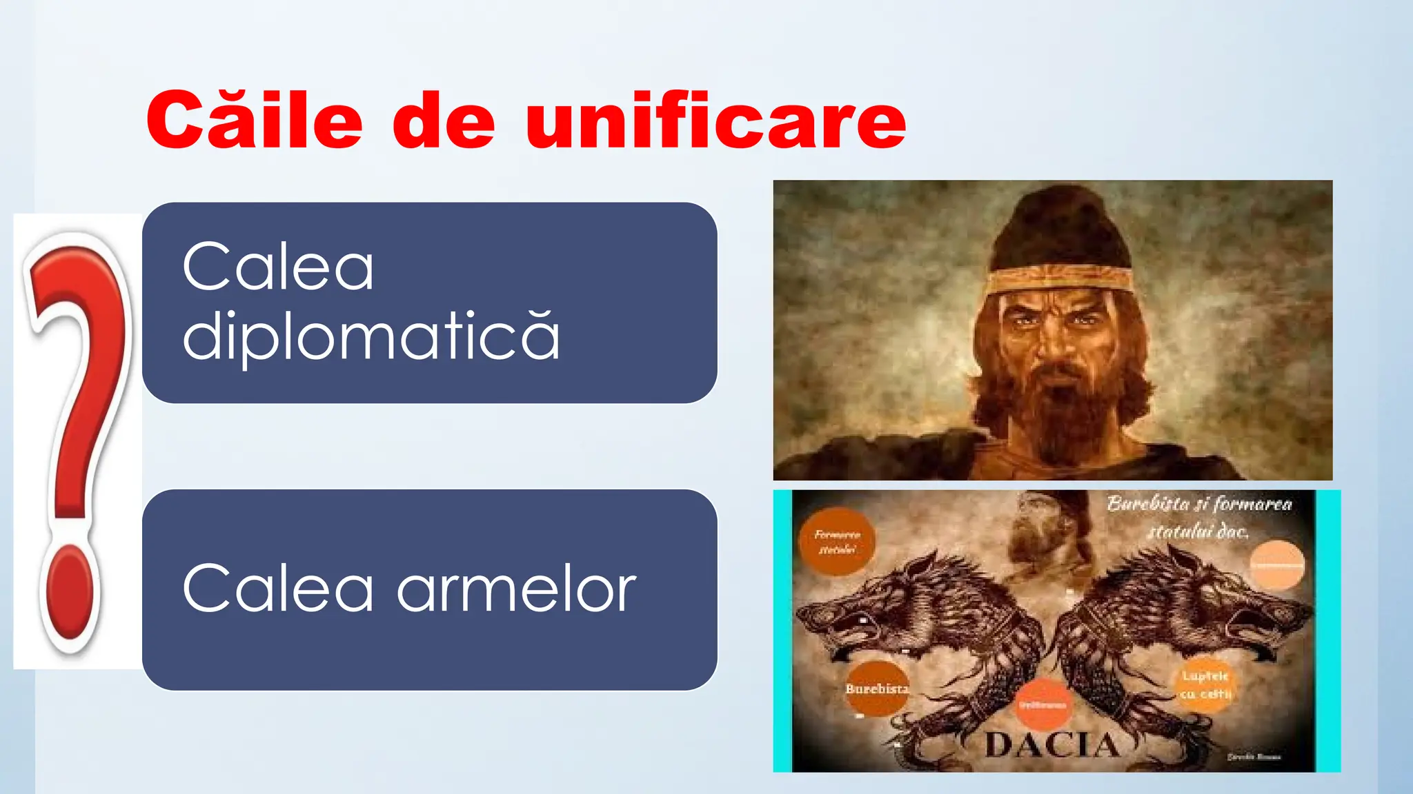 DACIA PE TIMPUL LUI BUREBISTA. Apariția statului la geto-daci.pptx