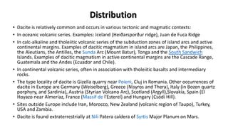 Dacite power point presentation by Vasudevan M.pptx