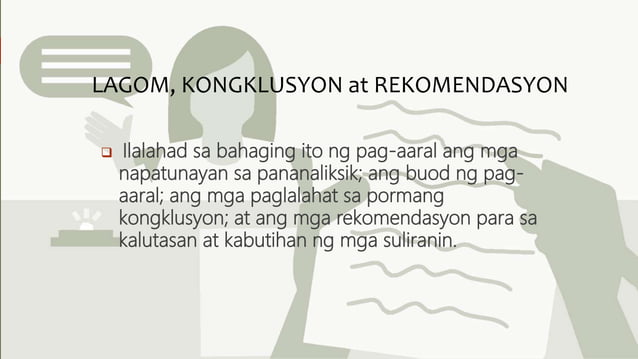 Paglalahad ng Resulta ng Pananaliksik | PPTX