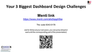 Data Storytelling for Dashboard Design | PDF