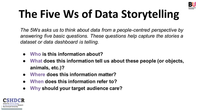 Data Storytelling for Dashboard Design | PDF