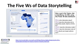 Data Storytelling for Dashboard Design | PDF