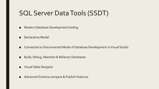 SQL Server Deployments made easy with DACPAC | PPT