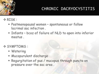 Dacryocystitis | PPTX