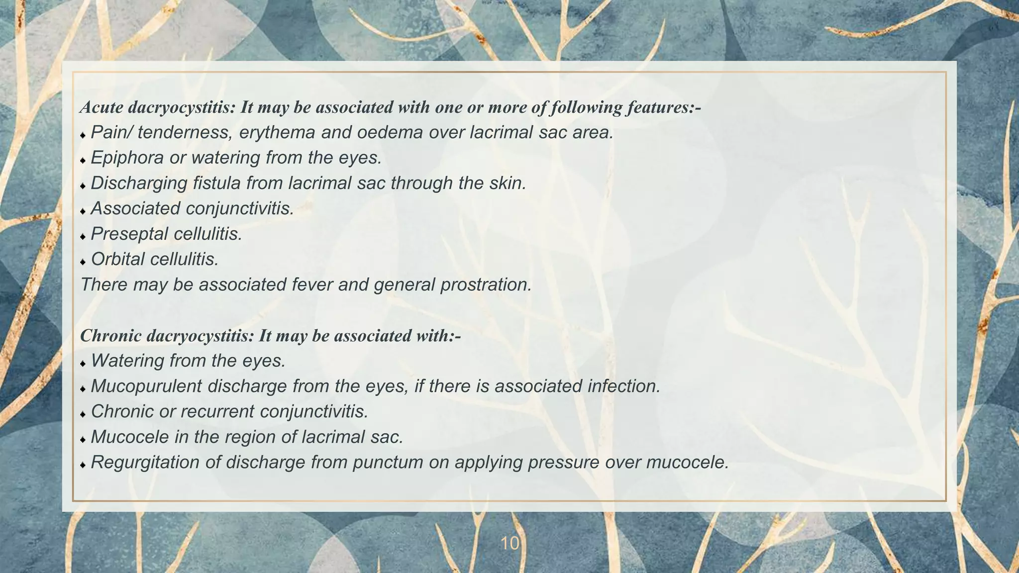 Dacryocystitis | PPTX