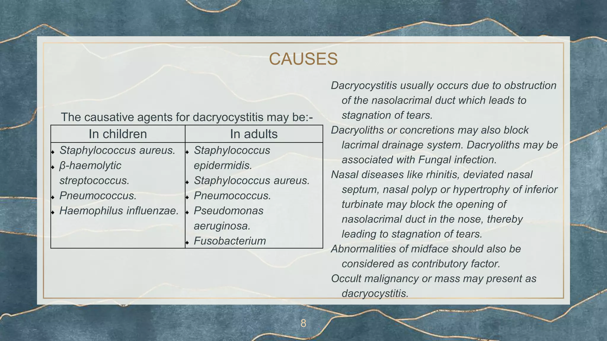 Dacryocystitis | PPTX