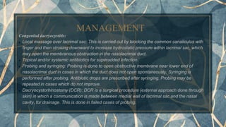 Dacryocystitis | PPTX