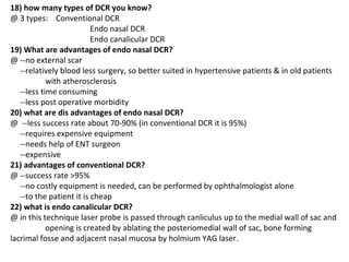 Chronic Dacryocystitis | PPT