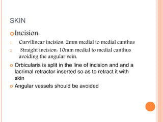 Dacryocystorhinostomy | PPTX