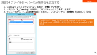 Dynamic Access Control 演習編 | PDF