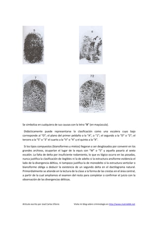 Dactiloscopia | PDF
