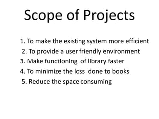 The library management system | PPT