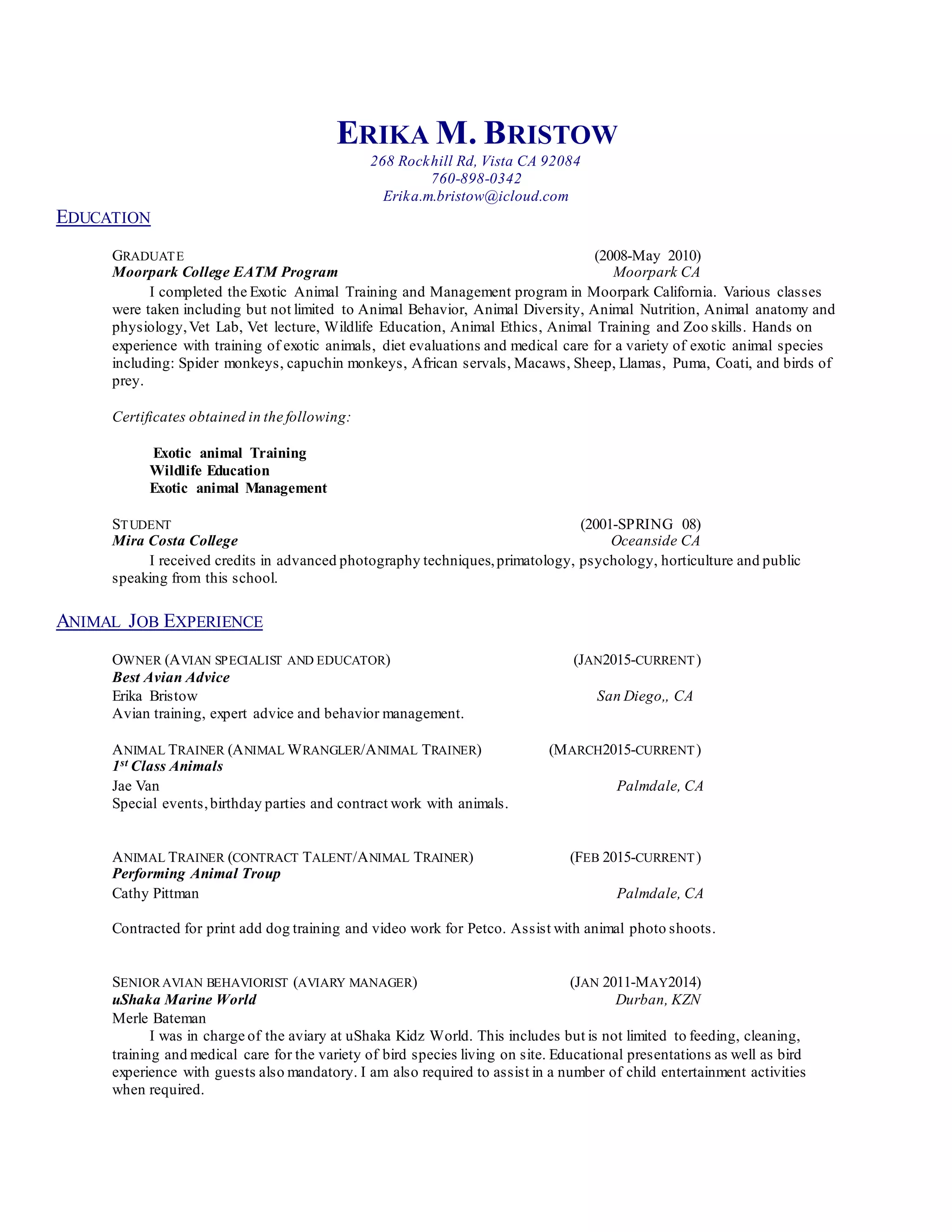 2015resume | PDF