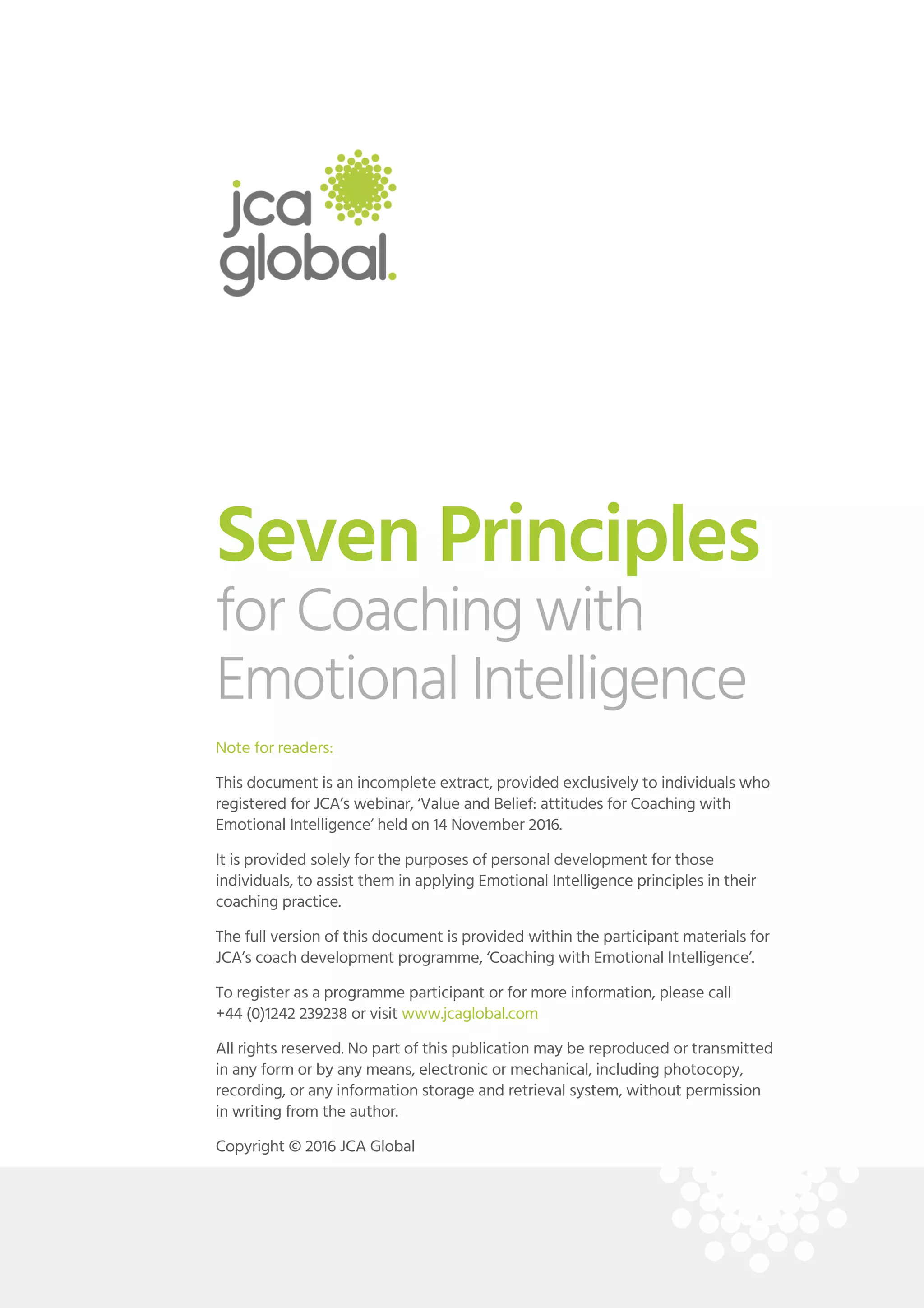 JCA-webinar-seven principles | PDF