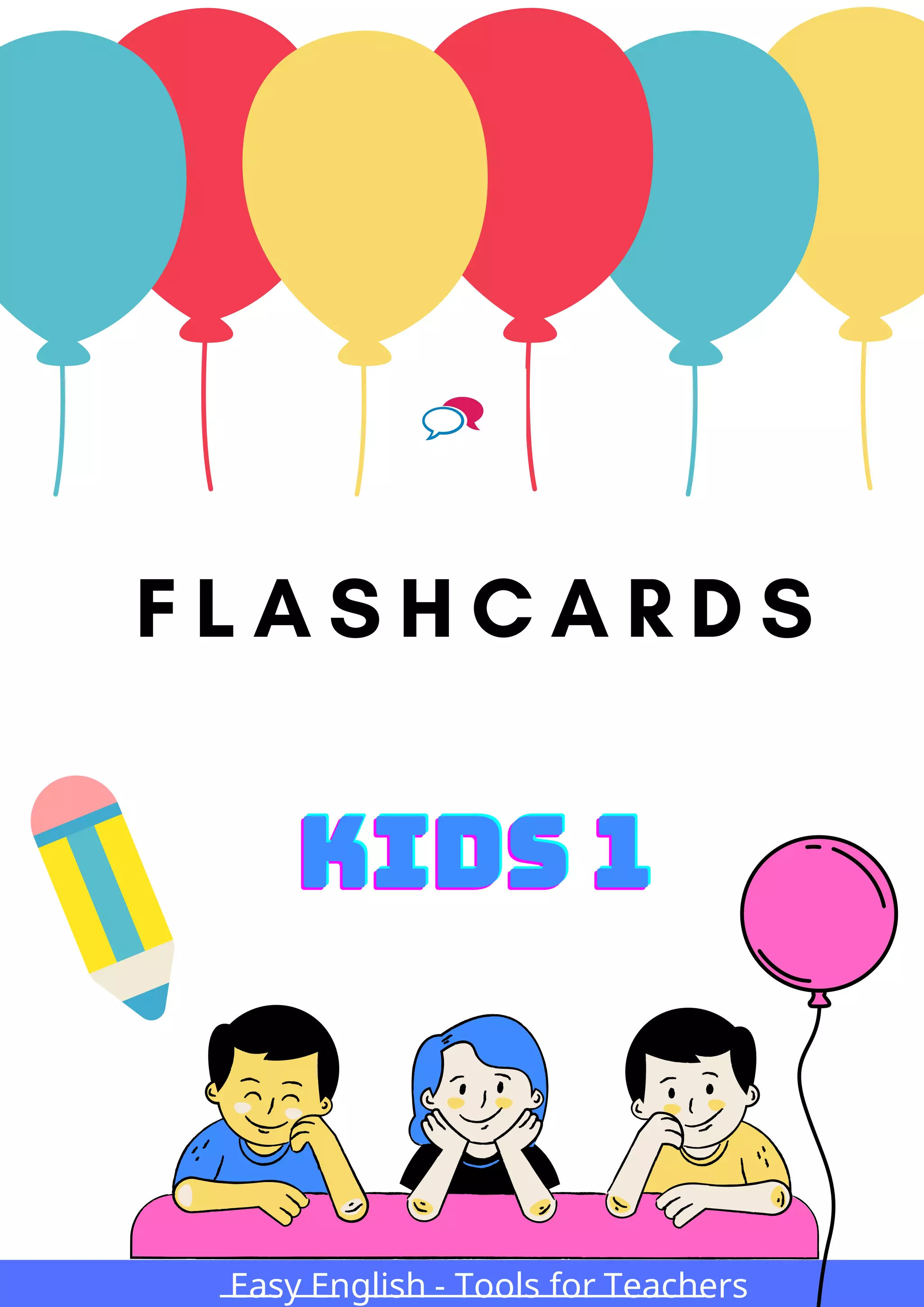 Easy English Flashcards for Kids 1 | PDF