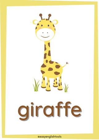 Flashcards - Kids 1 | PDF