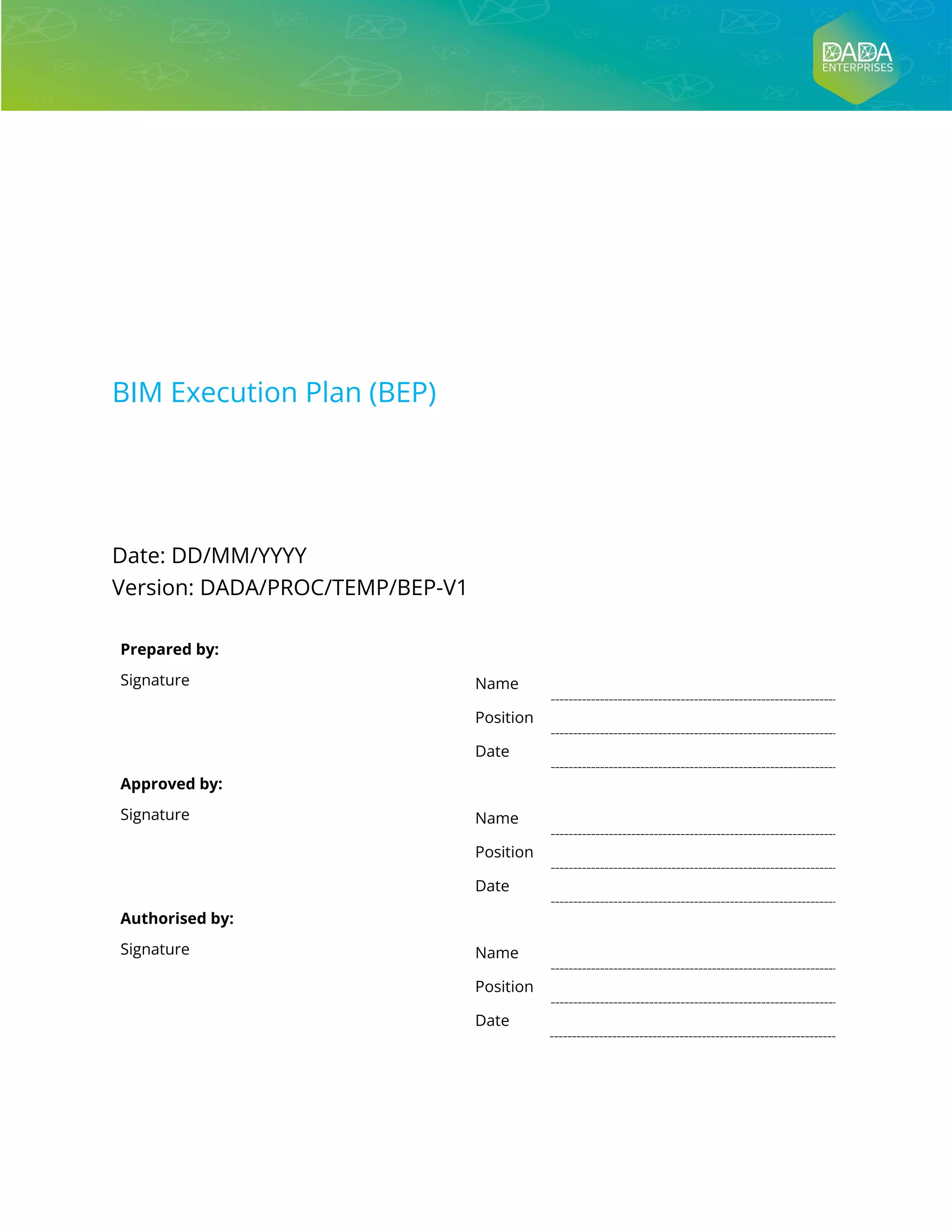 DADA - BIM Execution Plan (BEP) Template.pdf