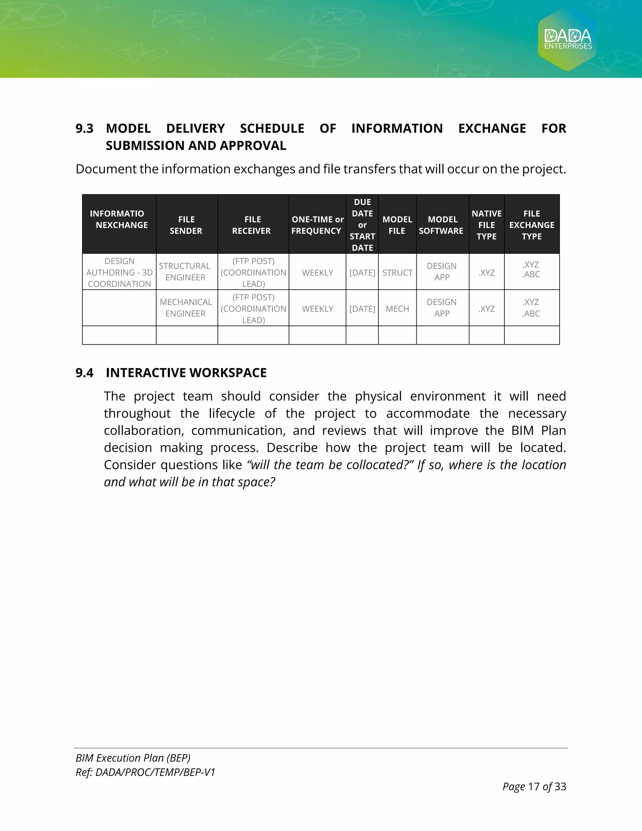 DADA - BIM Execution Plan (BEP) Template.pdf