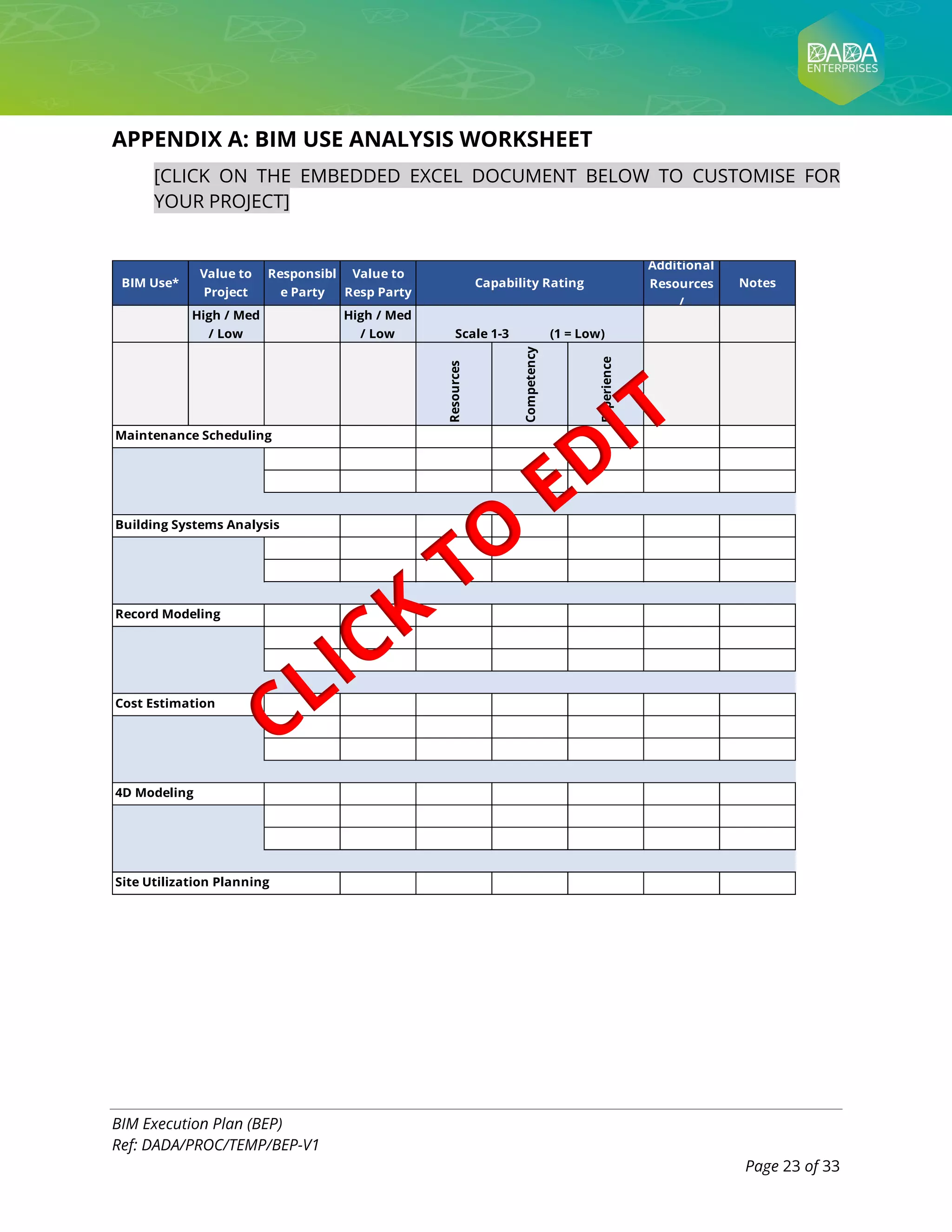 DADA - BIM Execution Plan (BEP) Template.pdf