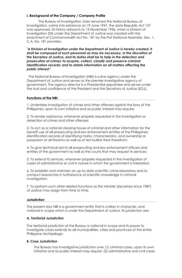 OJT Report-Mark | PDF | IT and Internet Support | Internet