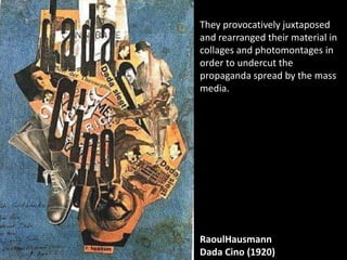 Dada and surrealism | PPTX