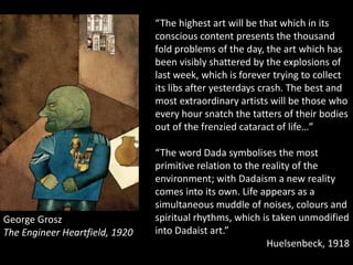 Dada and surrealism | PPTX