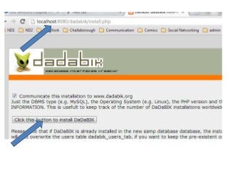 Dadabik install | PPT