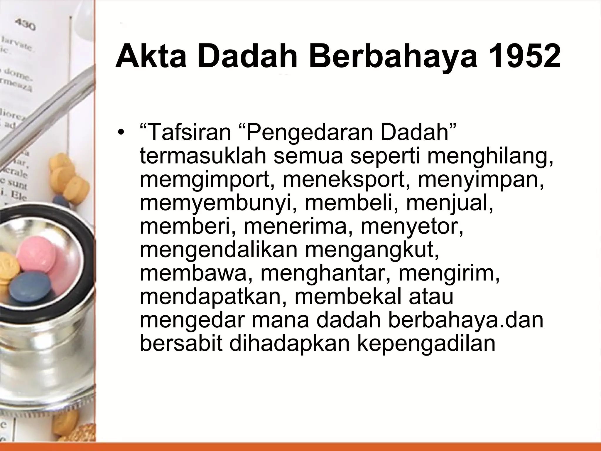 Dadah | PPT