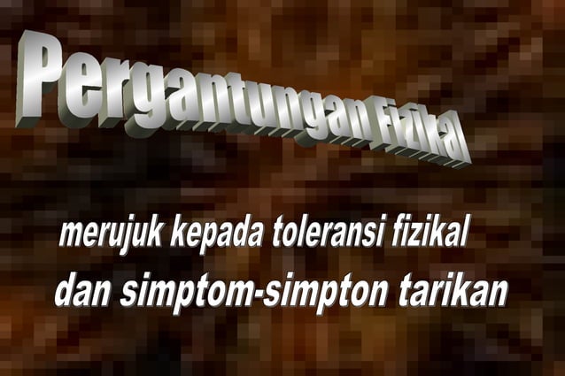 ( Dadah tindakbalas dan kesan inhalan, rokok,alkohol,dadah) | PPT