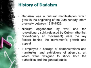 Dadaism architecture | PPTX