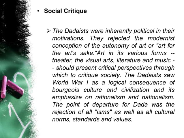 Dadaism | PPTX
